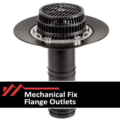 Flat Roof Outlet Drain Range – Flat Roofing Systems