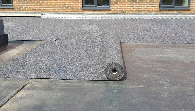 Geotextile Drainage and Protection Fabric 1m x 50m Roll – 300gsm – Flat ...