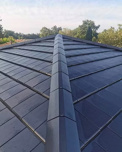 Planum Clay Interlocking Low Pitch Roof Tiles 10 degrees - All Colours ...