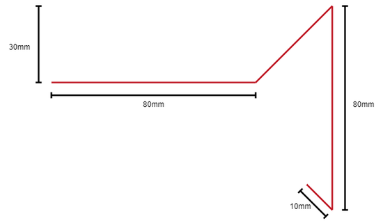 Memtec Verge Water Check Drip Trim - All Sizes – Flat Roofing Systems