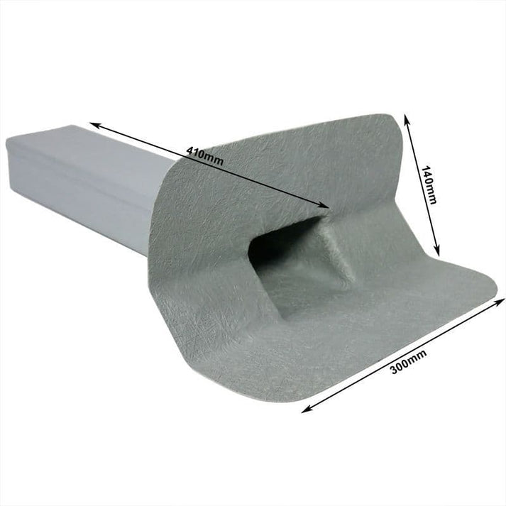 Parapet Wall GRP Roof Drain Outlet – Flat Roofing Systems