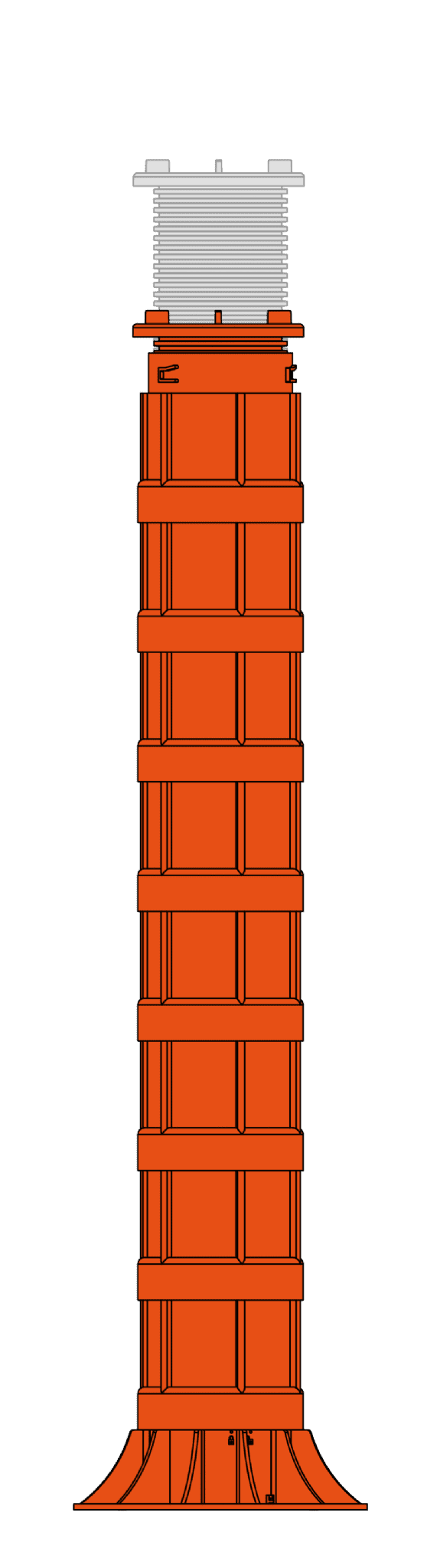 Ryno RPA Self-Levelling Adjustable Paving Pedestals - All sizes – Flat ...